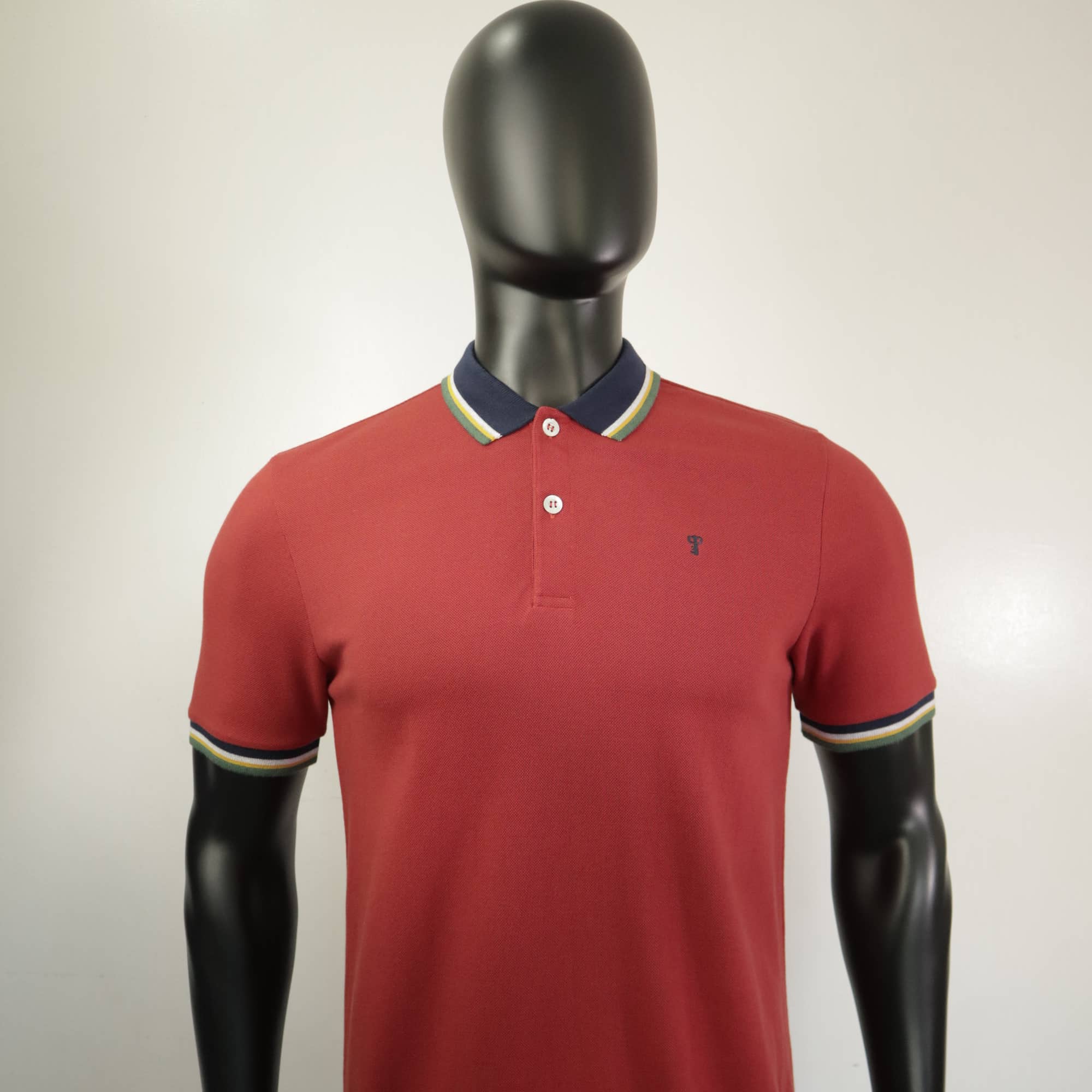 COLLEZIONE C2 Regular Fit 22MT1K063 COPPER Pique Polo Shirt Wear Men ...