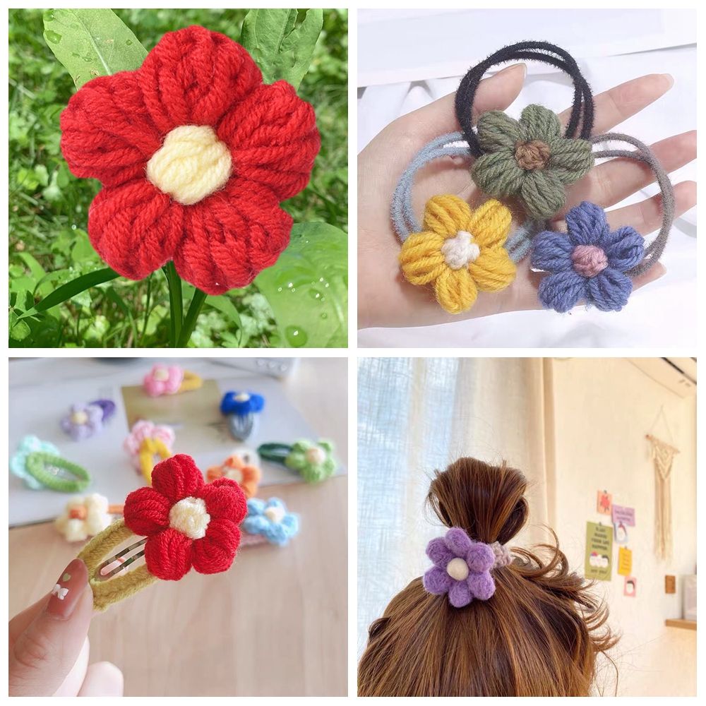 5pcs Flower Patch Embroidery Sticker Sew on Patches for clothing ...