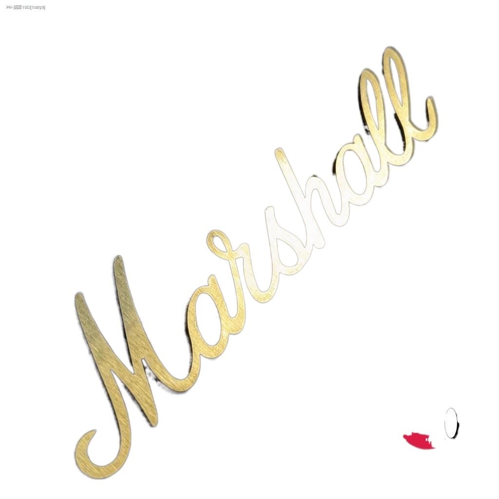 COD Marshall logo marshall Letters Stainless Steel Super Standard laser ...