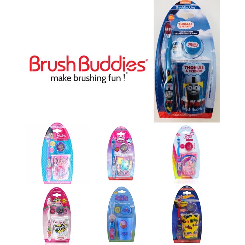 Brush Buddies Gift Set Toothbrush | Lazada PH