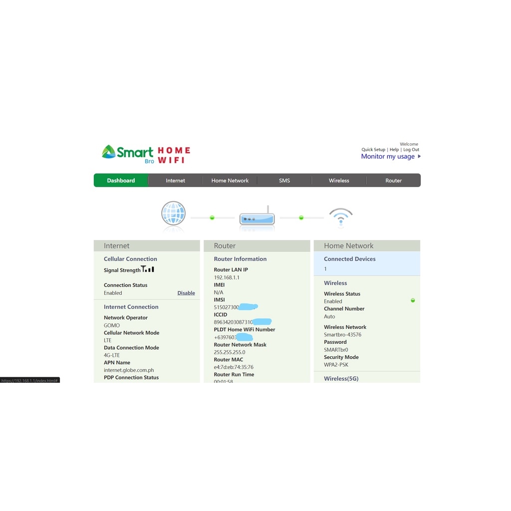 Bootseven R051-- Smartbro / PLDT Home Prepaid Wifi with 10GB for 7 days ...