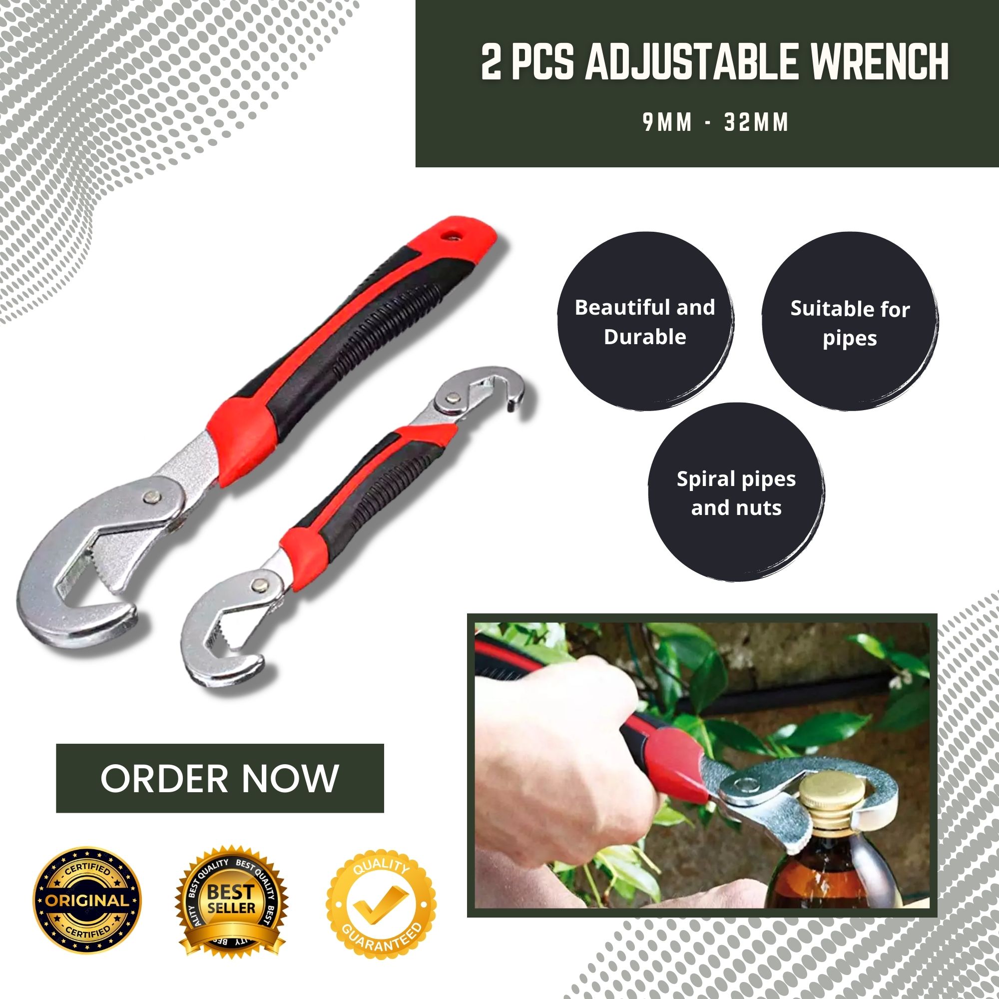 ORIGINAL 48 in 1 Adjustable Multi Functional Socket Wrenches CYPRES ...