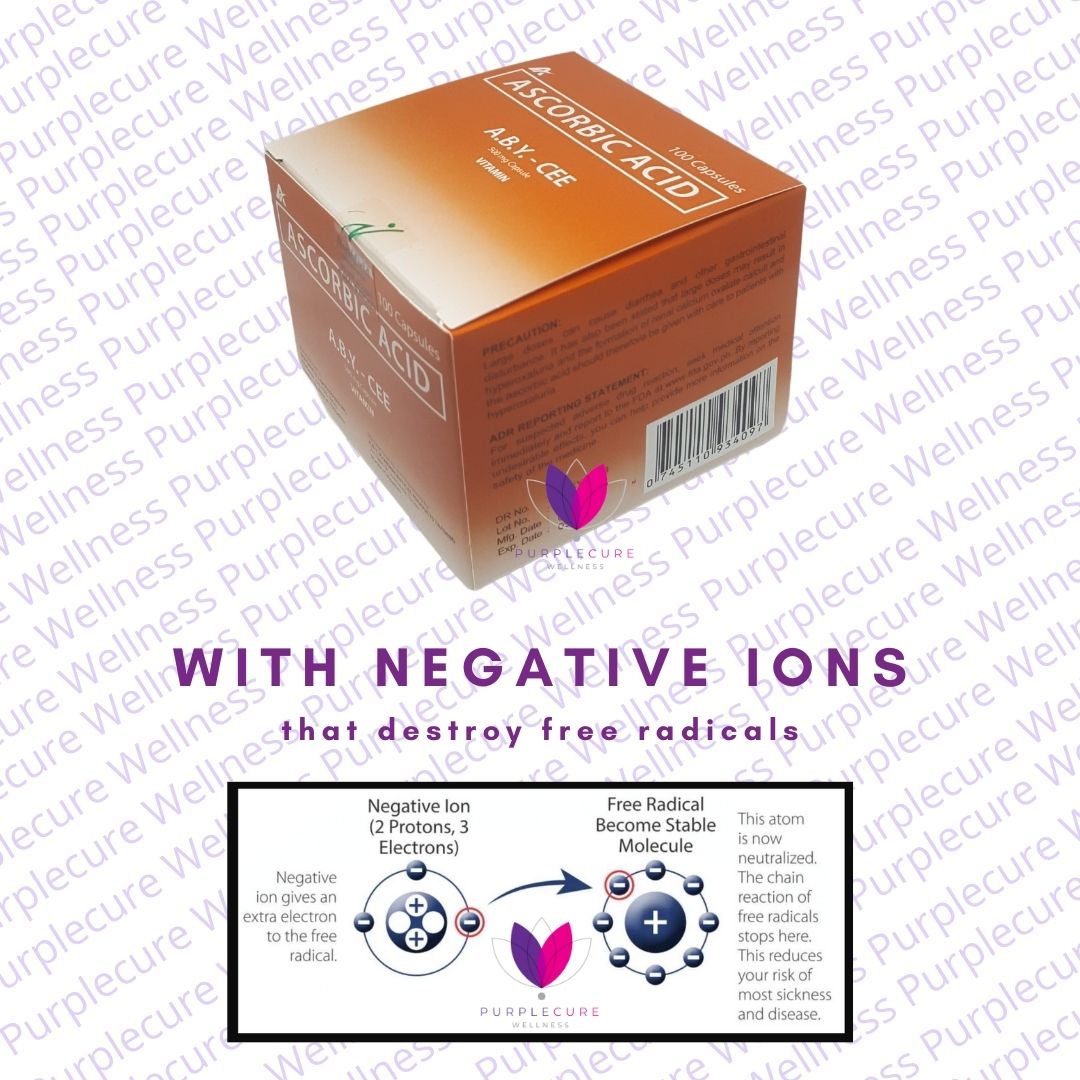 ABY CEE Vitamin C BEST SELLING Organic Non-Acidic Soluble Ascorbic Acid ...