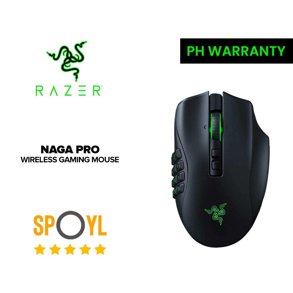 Razer Naga Pro Wireless Gaming Mouse - Spoyl Store | Lazada PH