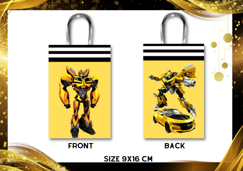 BUMBLEBEE - CANDY BAG 9X16 CM Happy Birthday Party Decorations ...