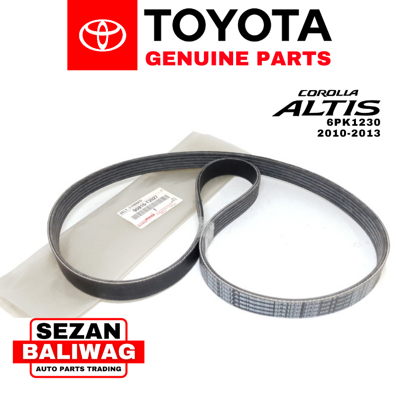 ORIGINAL TOYOTA DRIVE BELT FAN BELT ALTERNATOR BELT COROLLA ALTIS 2008 ...