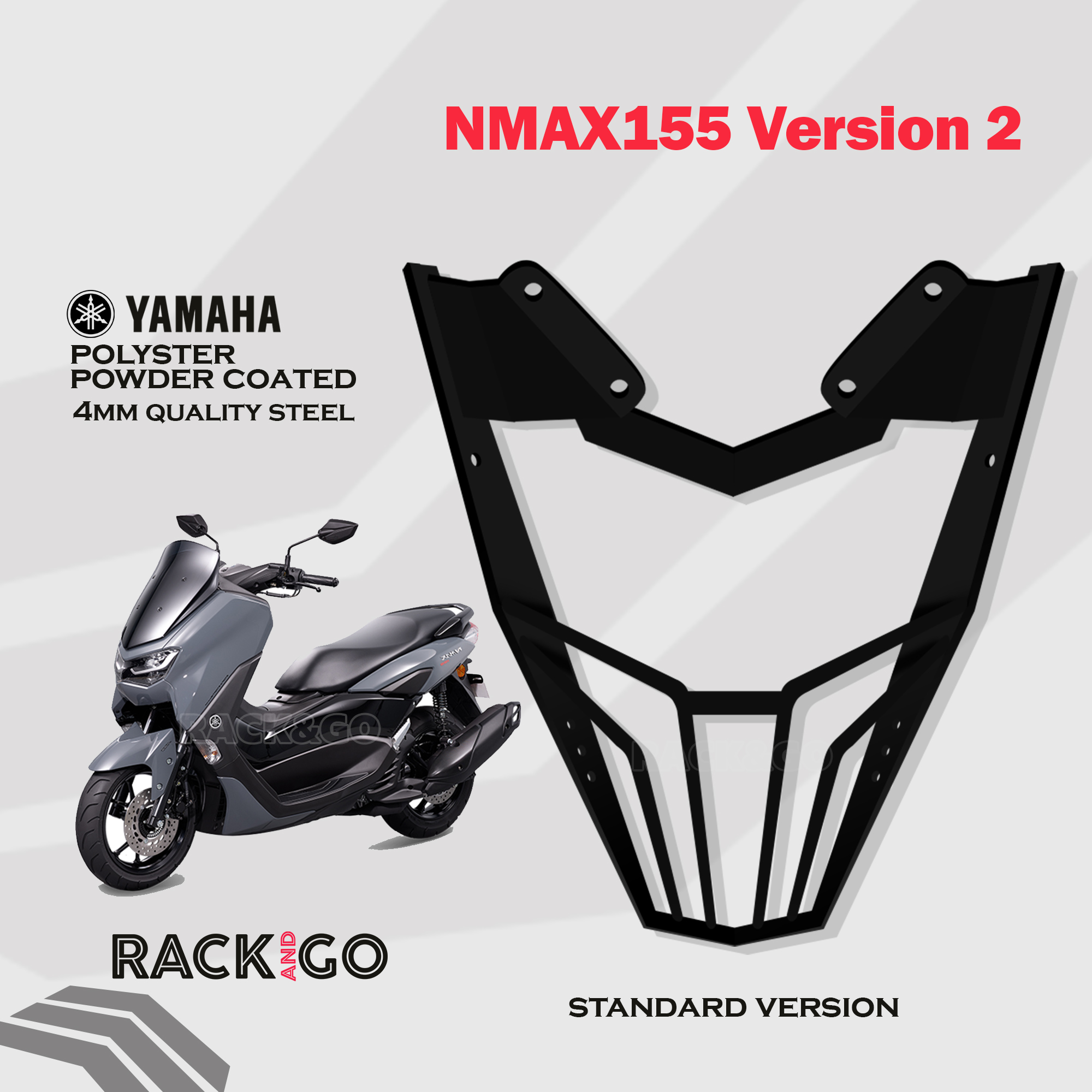 Yamaha NMAX 155 Version 2 Top Box Bracket - NMAX v2 Bracket - NMAX ...