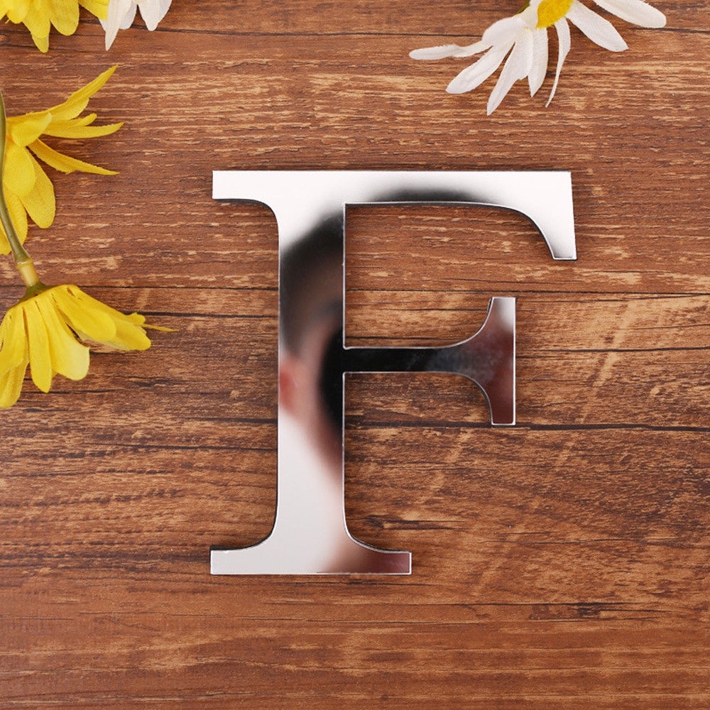 A-Z26 English Alphabet Wall Sticker Letter DIY ArtRoom Decor Decals ...