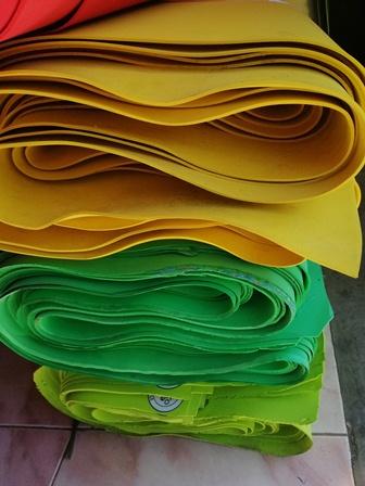 COLORED RUBBER SHEET RUBBER SLICE FOR SCHOOL OFFICE ETC | Lazada PH