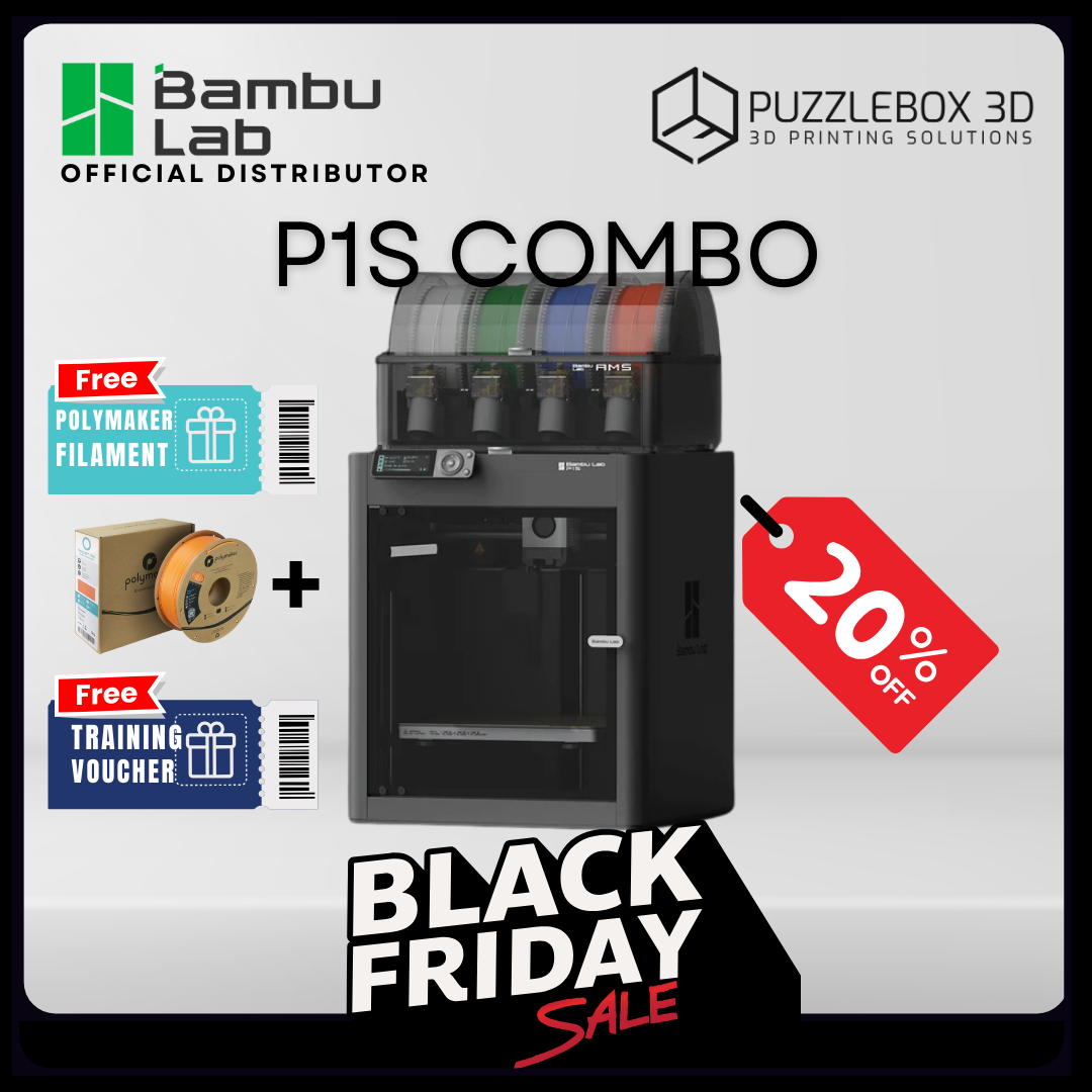 Bambu Lab P1S & P1S Combo and P1P Series Up to 20000 mm/s² acceleration ...