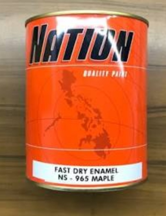 Nation Fast Dry Enamel Maple 1 Gallon (Limit Your Order 4 Gallon Set ...