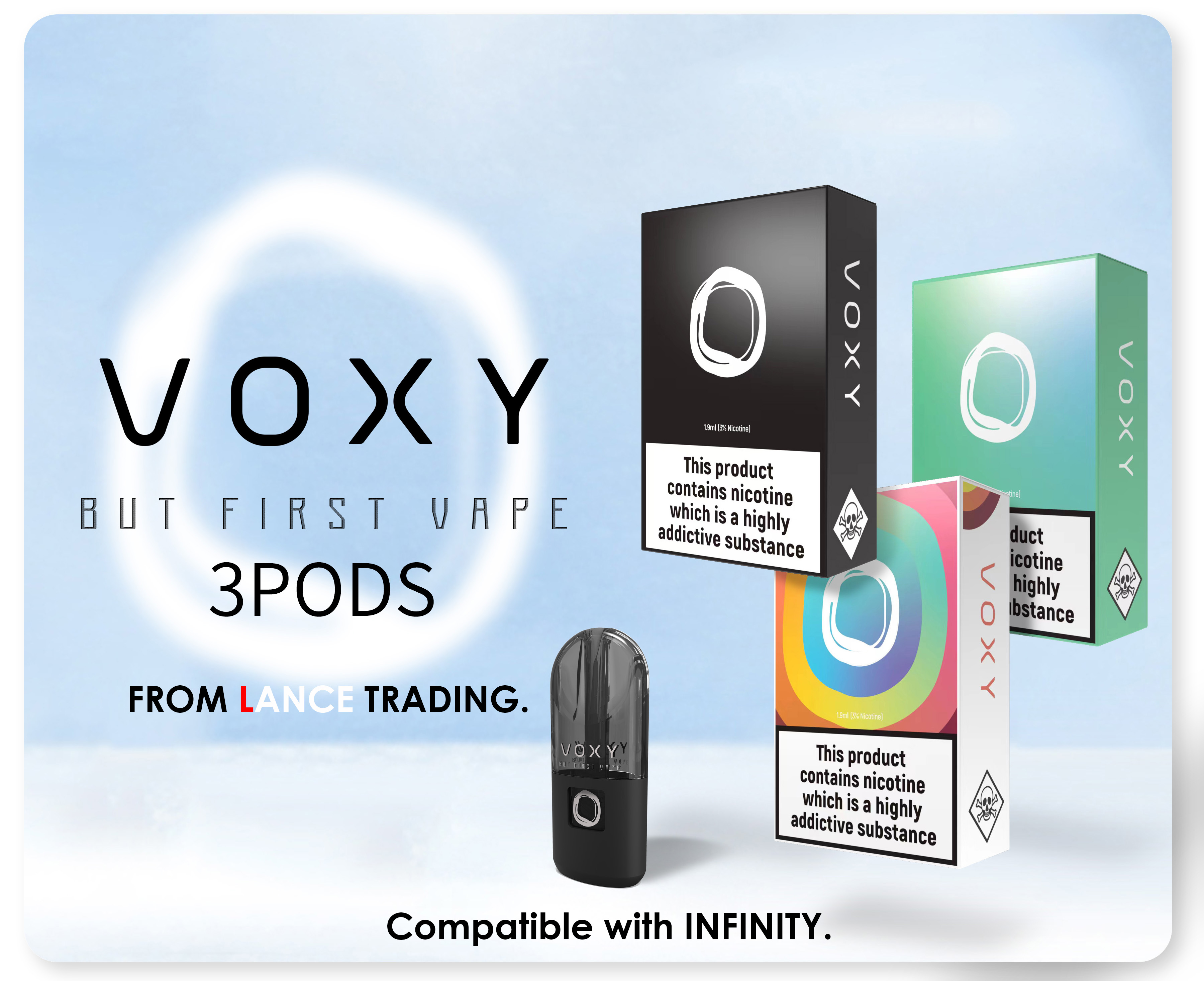 VOXY PODS 3 IN 1(COMPATIBLE WITH RELX INFINITY) | Lazada PH