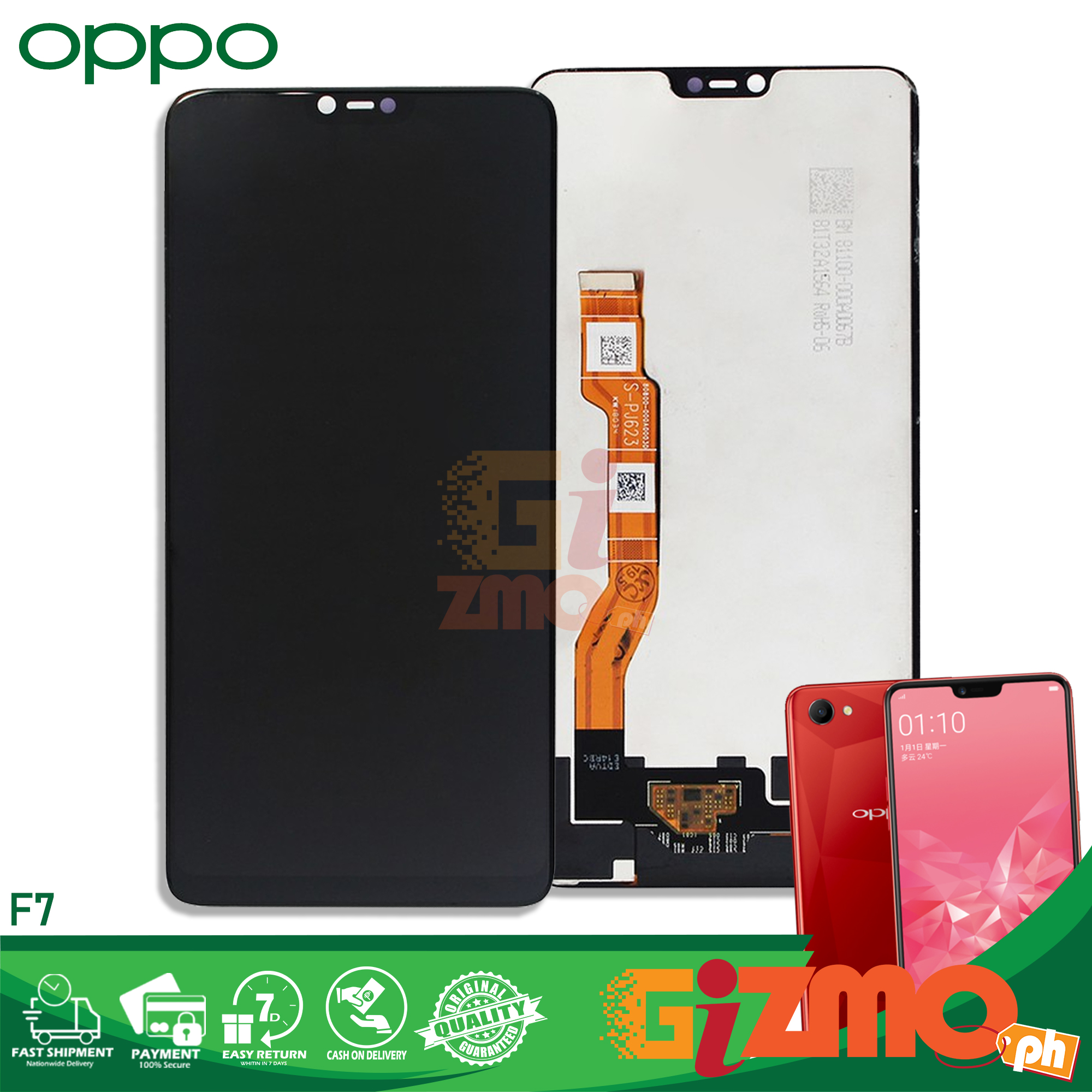 LCD for Original Oppo F7 CPH1819 CPH1821 / A3, LCD Touch Screen ...