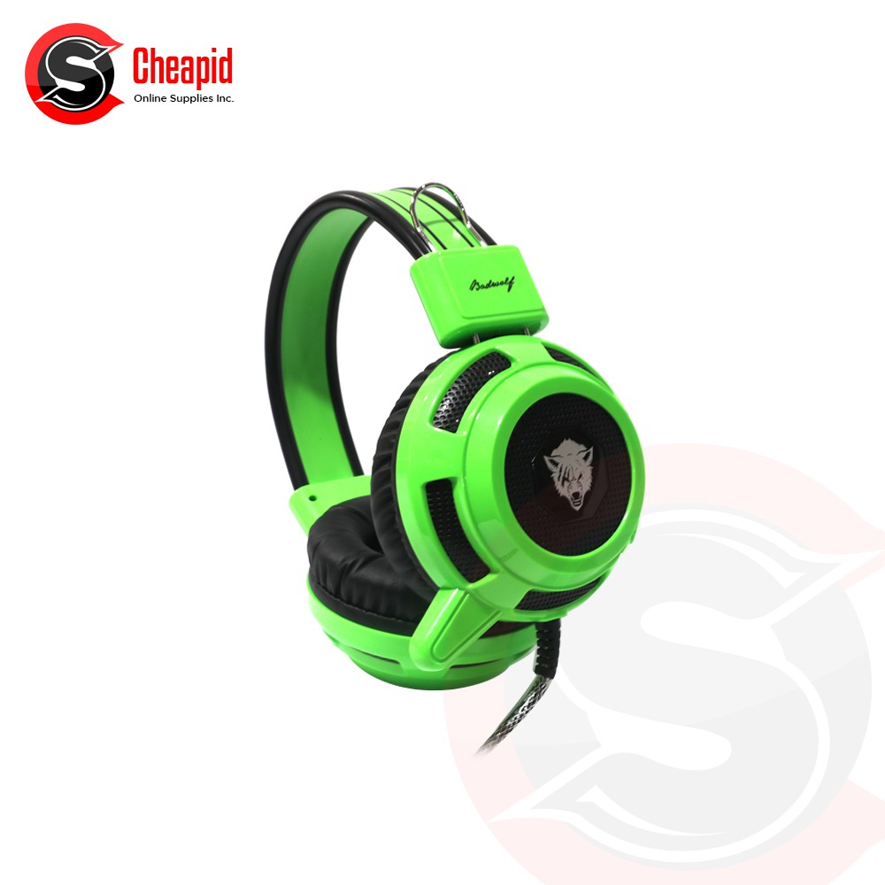 noice cancelling headphone with mic Badwolf V8 Gaming Headset | Lazada PH