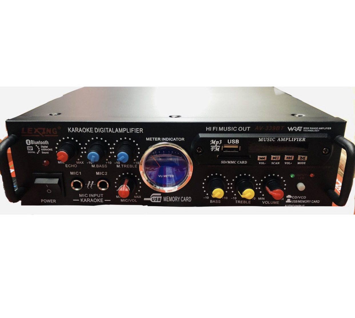Lexing AV-339 Stereo Mixing Power Amplifier with Blutetooth (tested ...