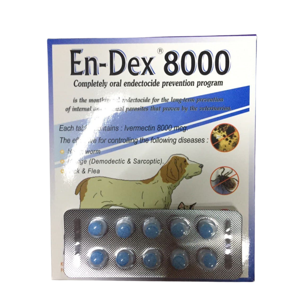 PawNation En-Dex 4000 & 8000 Endex Per Tablet Endex 4000 Endex 8000 ...