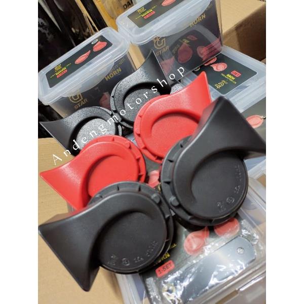 G STAR horn ORIGINAL Snail type Dual horn Loud horn Quality | Lazada PH