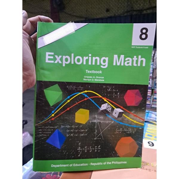 books Exploring Math 8 Textbook By Oronce Mendoza Rex | Lazada PH