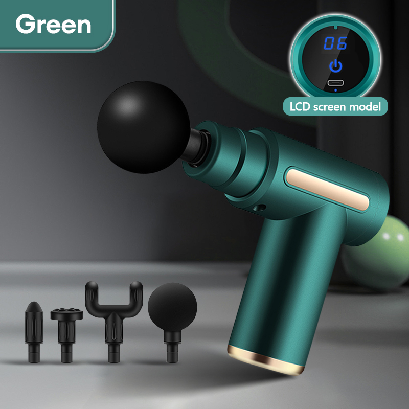 Muscle massage gun vibrating device Portable Handheld abdomen neck back ...