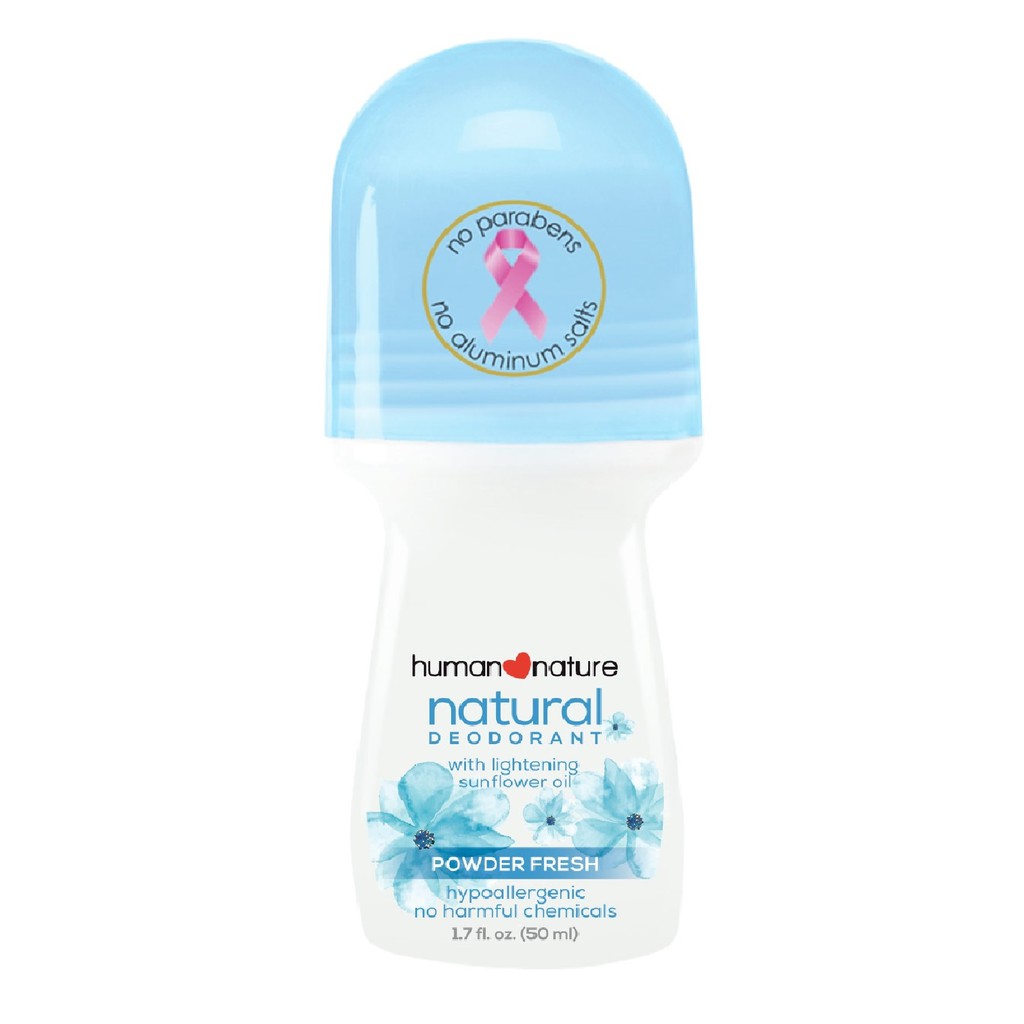 Yr/Human Nature Deodorant Roll-On 50ml Powder Fresh | Lazada PH