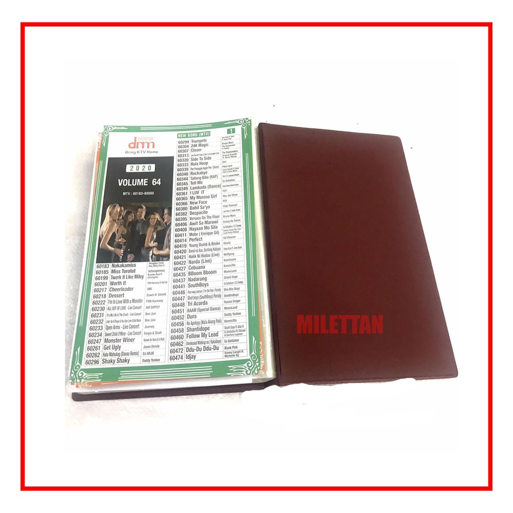 MEGAPRO DOREME UPDATED SONGBOOK WITH LIST VOL 66 | Lazada PH