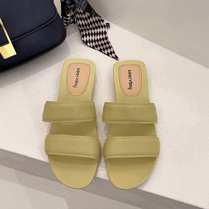 CS-TWO STRAP SLIDE SANDALS FOR WOMEN'S | Lazada PH