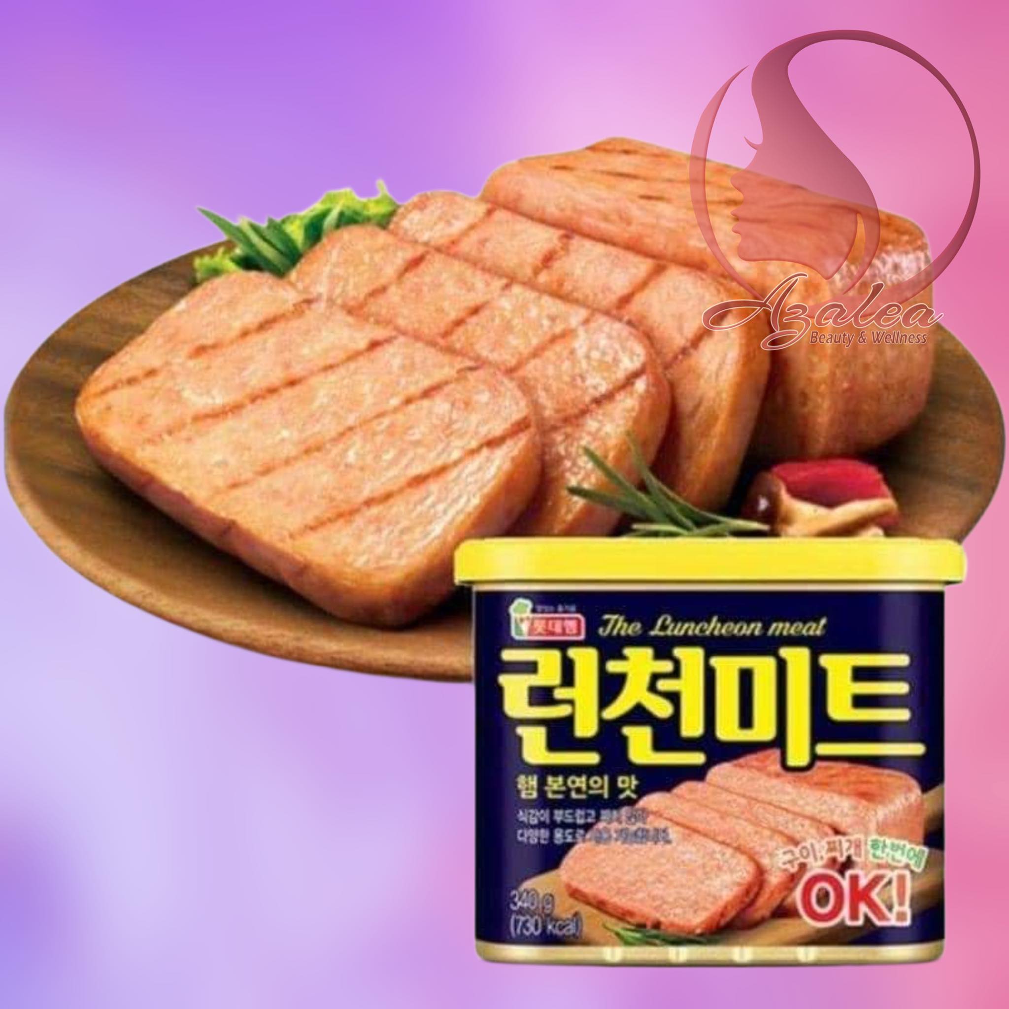 Lotte Authentic Korean Luncheon Meat Spam 340g | Lazada PH
