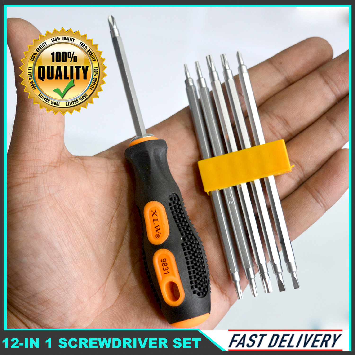 ON HAND 12 in 1 Double Ended Screw Driver Tool Set (LUCKY9PH) | Lazada PH