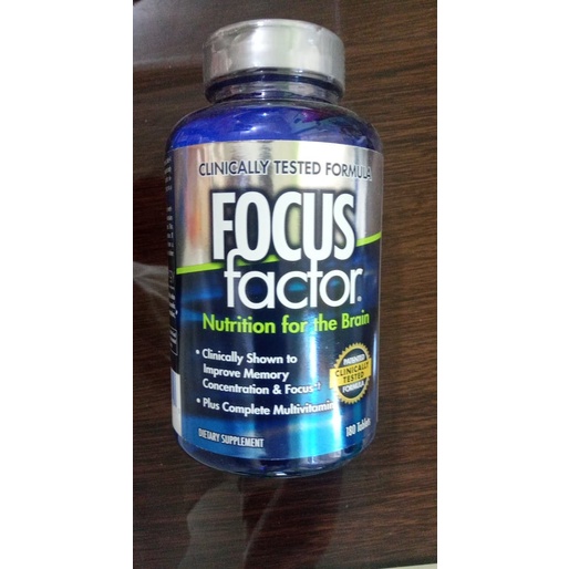 USA imported Focus-Factor tablets 180 (2025 Sep expiration) | Lazada PH