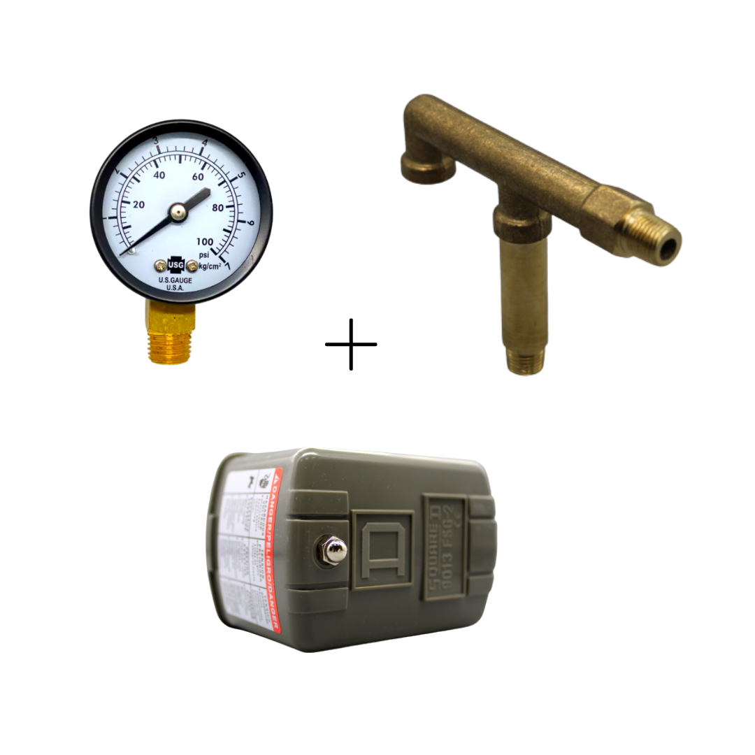 PRESSURE SWITCH SET Italy / US pressure switch Ametek US gauge division ...