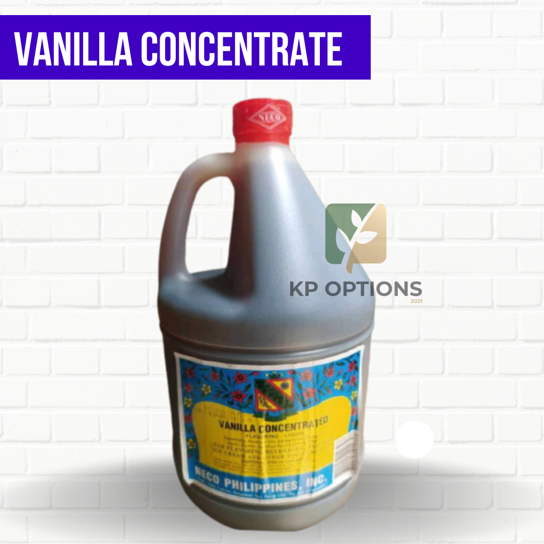 Vanilla Concentrate, 1 gal/gallon (Flavoring Liquid) | Lazada PH