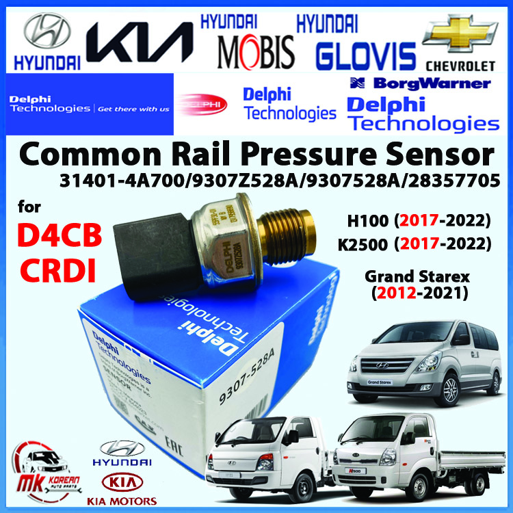 [DELPHI] Common Rail Pressure Sensor. A2-Engine. D4CB.CRDI. for H100 ...