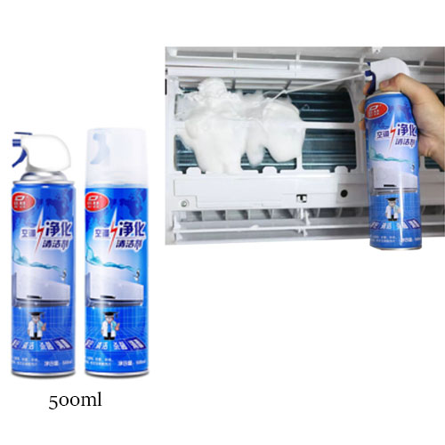 AIRCON CLEANER002- 500ml Dust Cleaning Spray Air Conditioner Aircon ...