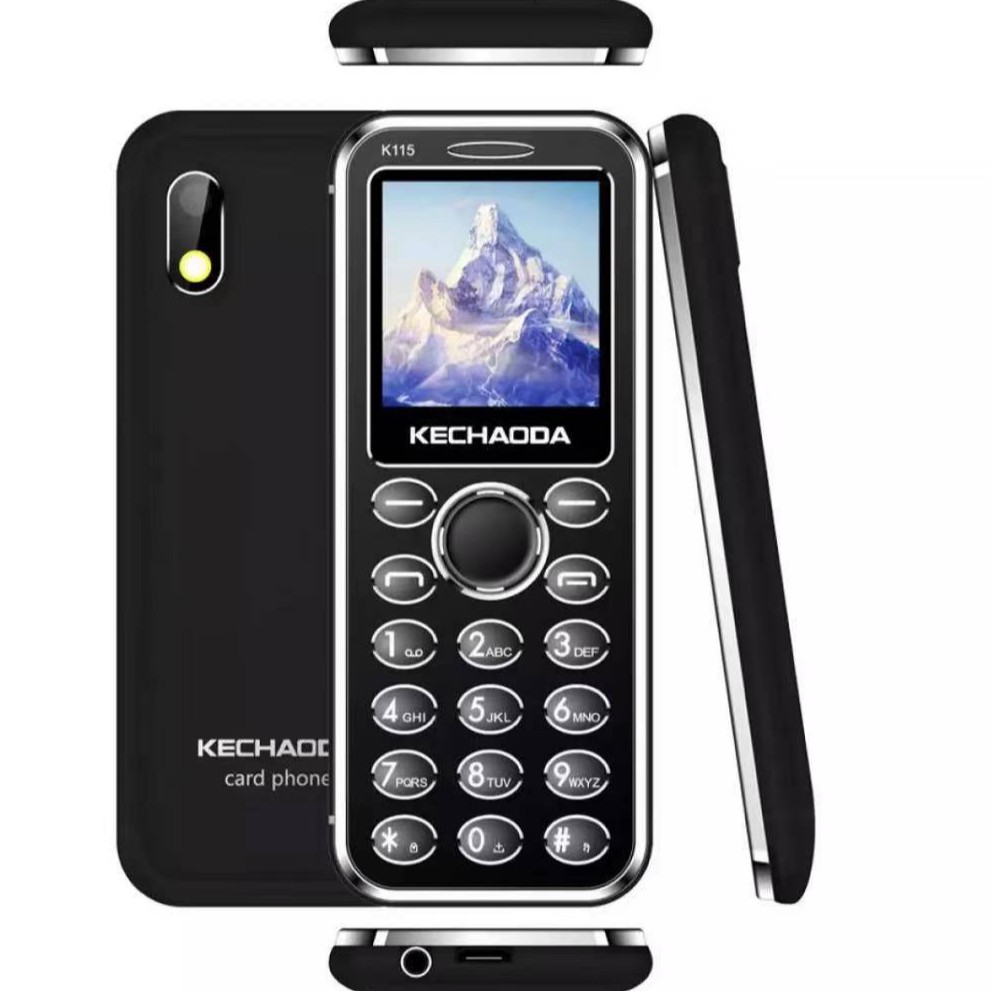 【Spot in Manila】COD ORIGINAL KECHAODA K115 CARD SIZE MINI MOBILE PHONE ...