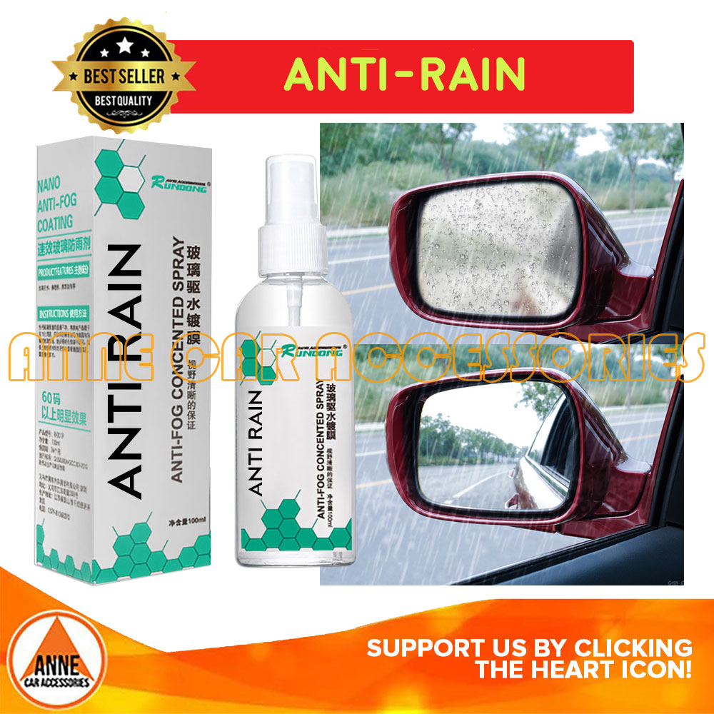100ml Car Windshields Anti Rain Spray For Front Window Glass Anne Car ...