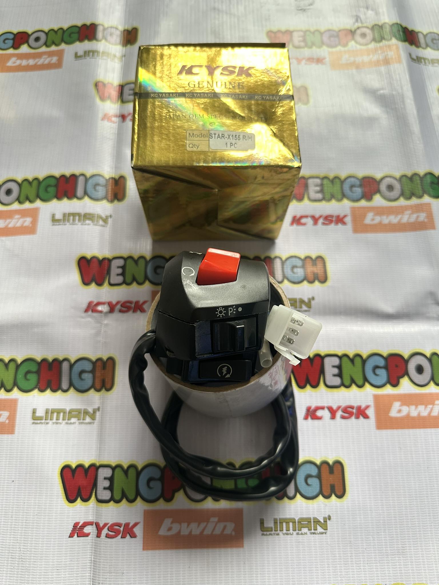 HANDLE SWITCH ASSY MOTORSTAR STAR-X155 (V1) YSK BRAND | Lazada PH