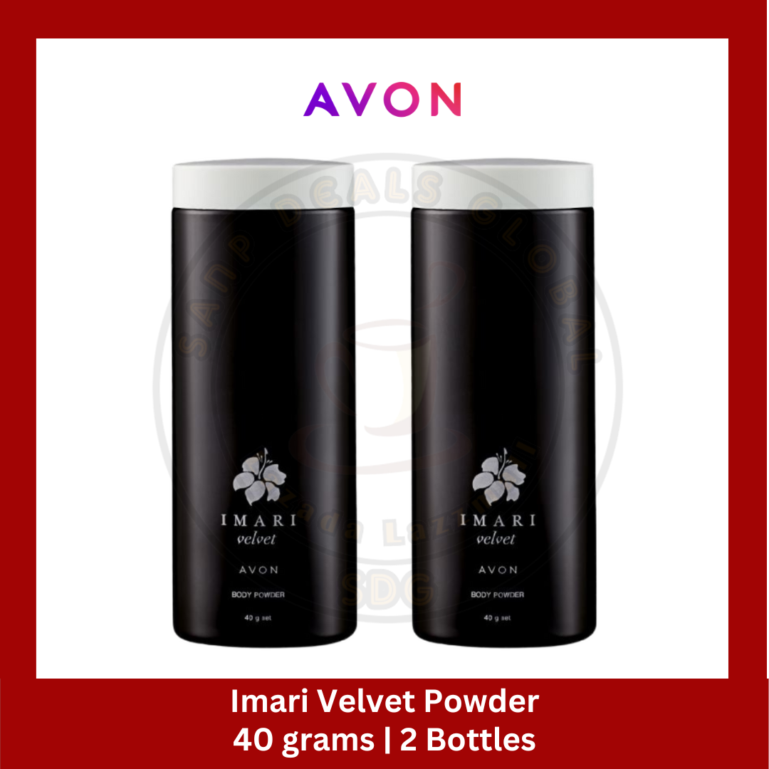 AVON Imari Velvet Powder 40g ( 2 BOTTLES ) | Lazada PH