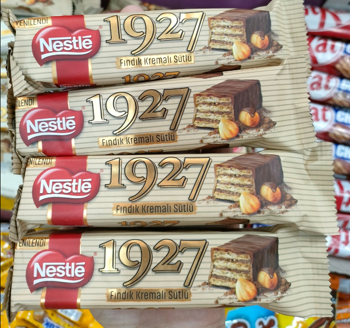Nestle 1927 Hazelnut Milk Chocolate-Coated Wafer BAR 32GX4 | Lazada PH