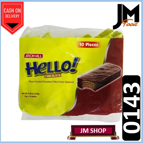 JM FG-0143 | JM Foods | Hello Coated 15g x 10's | Chocolate | Vanilla ...