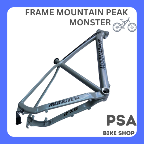 PSA AUTHENTIC FRAME MOUNTAIN PEAK MONSTER GRAY BLACK 27.5 medium for ...