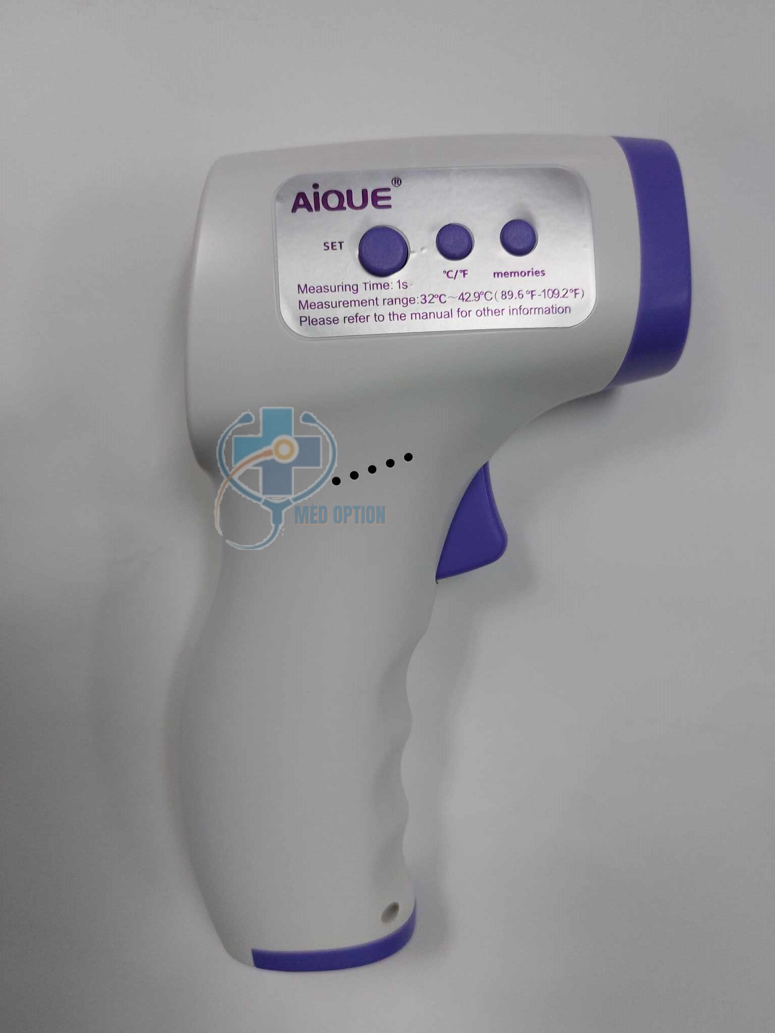 Infrared Thermal Scanner / Infrared Forehead Thermometer AiQUE (without ...