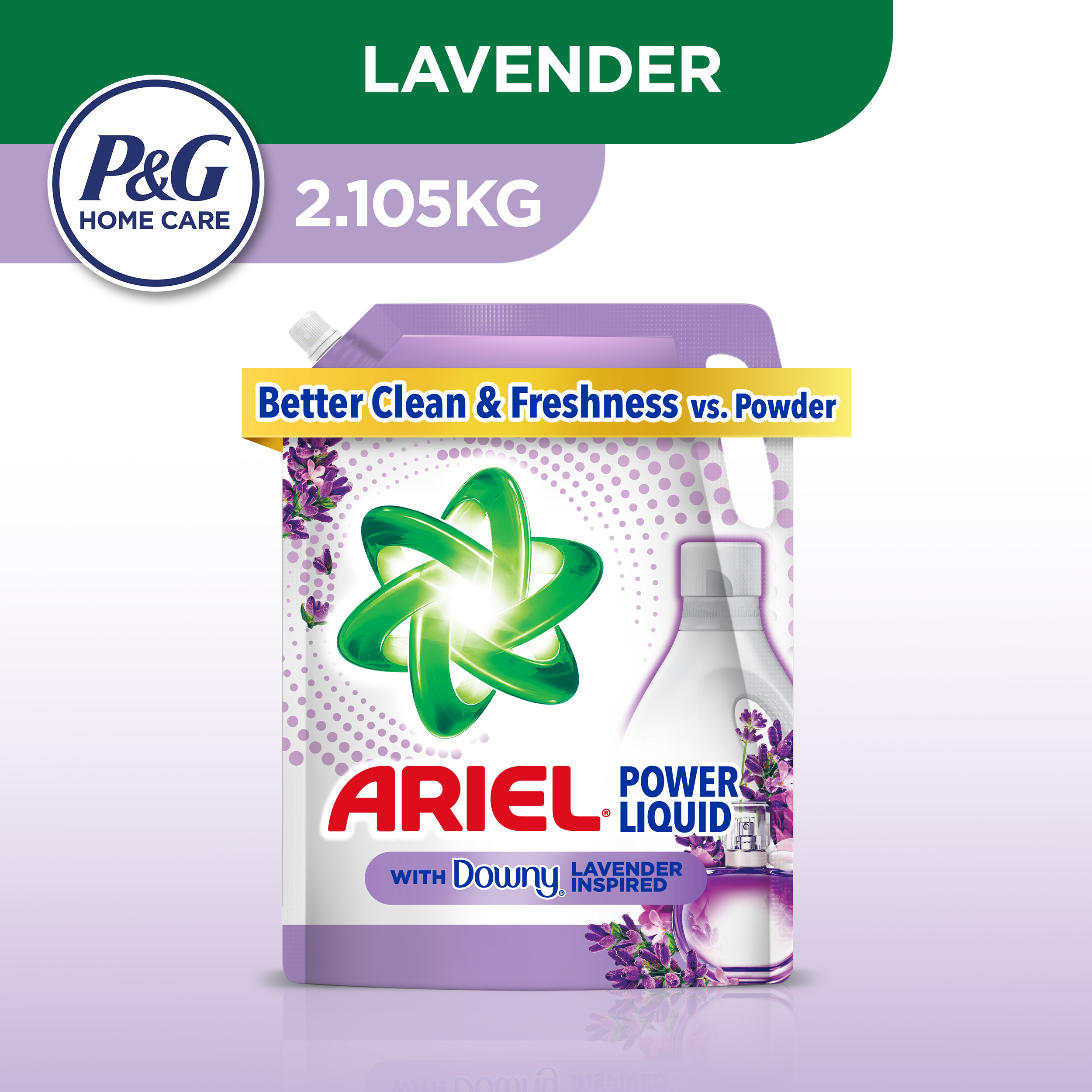 Ariel Liquid Detergent Lavender 2.105KG Refill (Laundry, Detergent ...