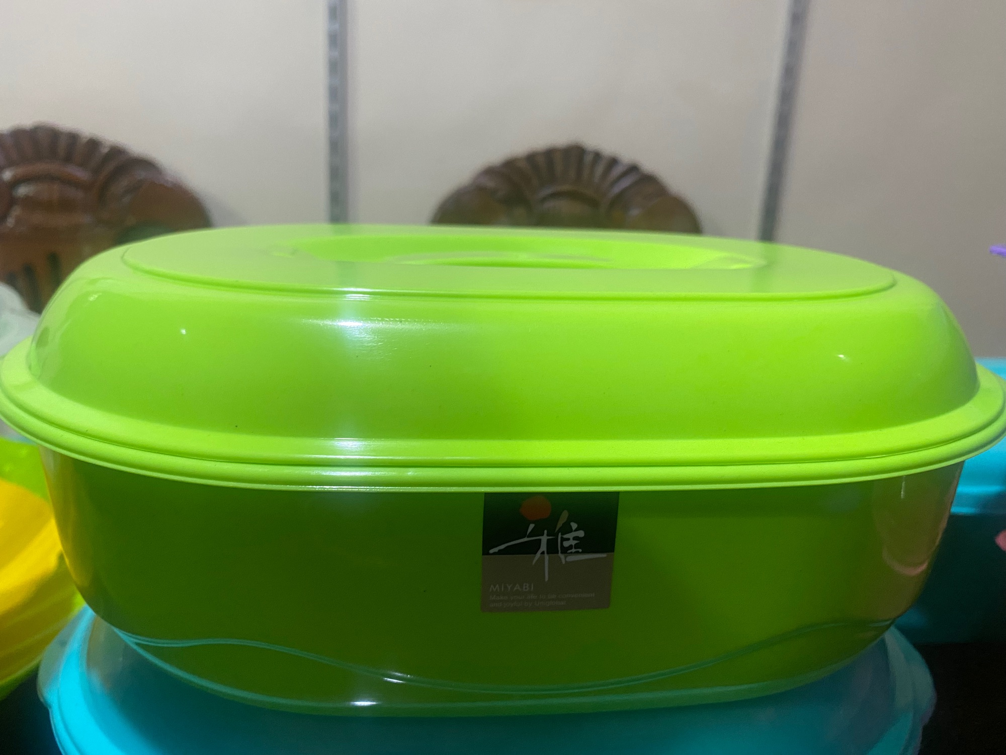 3PCS OVAL FOOD CONTAINER / FOOD KEEPER(PINK,BLUE,GREEN) | Lazada PH
