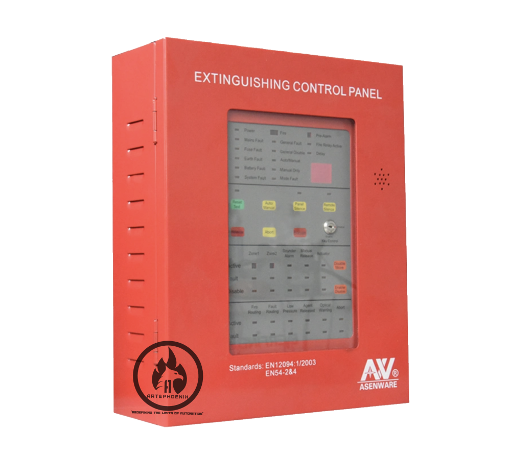 ASENWARE Fire Suppression Gas Extinguishing Control Panel AW-GEC2169 ...