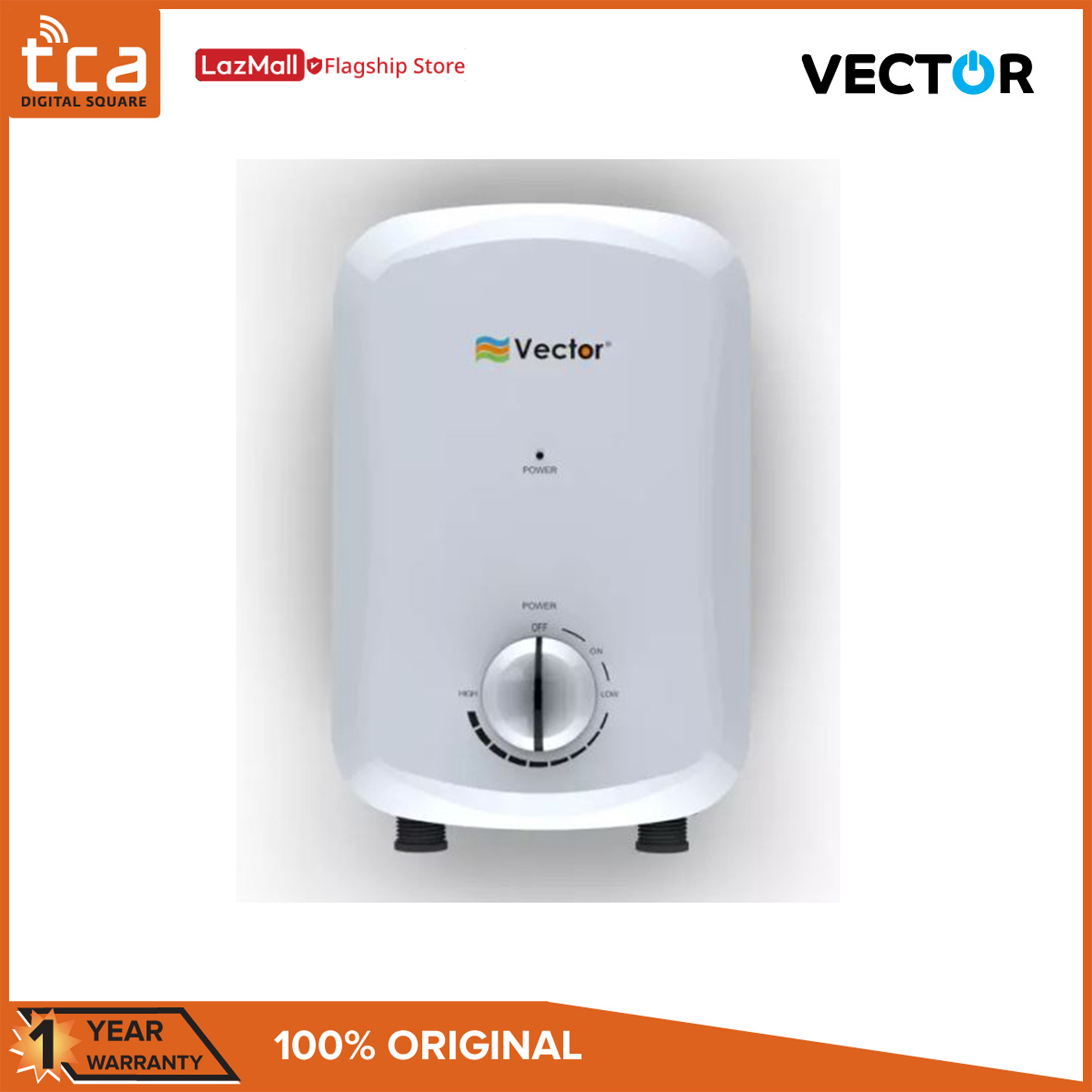 Vector VAS-35 3.5kw Singlepoint Instant Water Heater [ TCA Digital ...