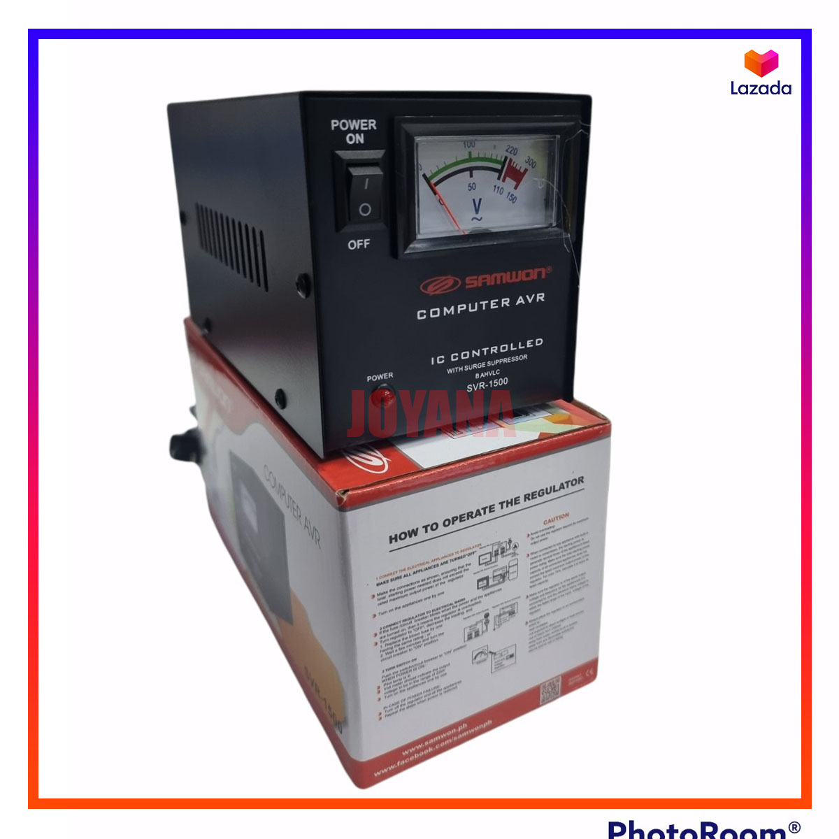 ORIGINAL SAMWON AVR SVR-1500 1500 WATTS FOR COMPUTER | Lazada PH