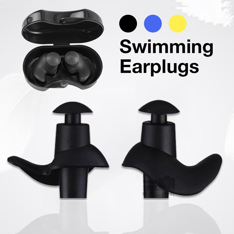 5Pair Swimming Earplugs Waterproof Silicone Ear Plugs Diving Sport ...