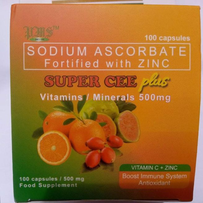 SUPER CEE PLUS Sodium Ascorbate Plus Zinc | Lazada PH
