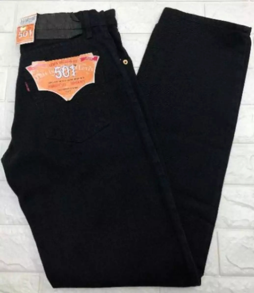 Black Straight Cut Maong Pants for Men | Lazada PH