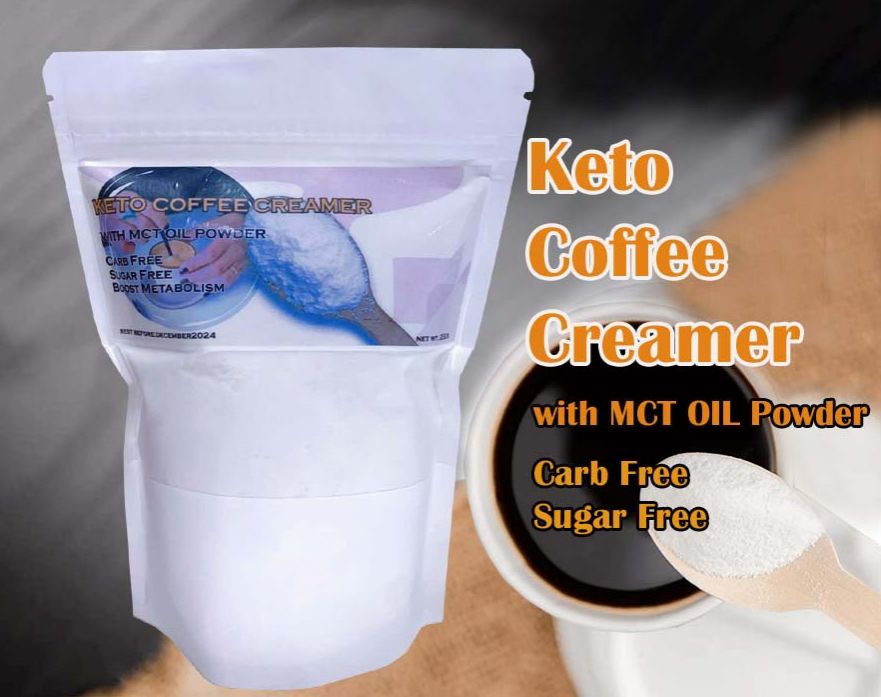 KETO COFFEE CREAMER with MCT OIL POWDER (250g-500g) Nutri Hi Fat ...